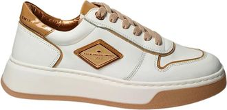 Alexander Smith Femme, Chaussures, Blanc, Taille: 37 EU Pelle Baskets