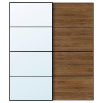 IKEA AULI / MEHAMN Schiebet&uuml;rpaar