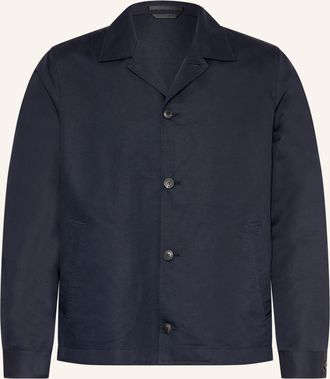 Sunspel Overjacket blau