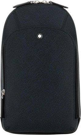Montblanc Montblanc, Homme, Sacs, Bleu, Taille: ONE Size Sac bandouli&egrave;re Sartorial