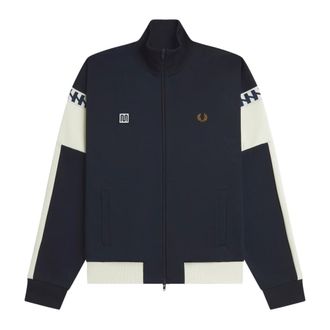Fred Perry Homme, Sweatshirts et sweats &agrave; capuche, Bleu, Taille: L SweaT-shirts & SweaT-shirts &agrave; capuche