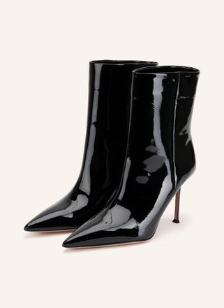 Aquazzura Aquazzura Lackstiefeletten Harper schwarz