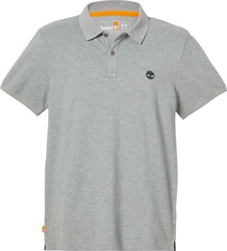 Timberland Oyster River Poloshirt f&uuml;r Herren kurz&auml;rmlig (Grau)