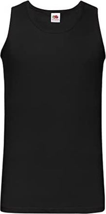 Fruit Of The Loom Lot de 5 débardeurs homme - Multicolore - 2 Noir, 2 Blanc, 1Gris - 38/40 -Taille M