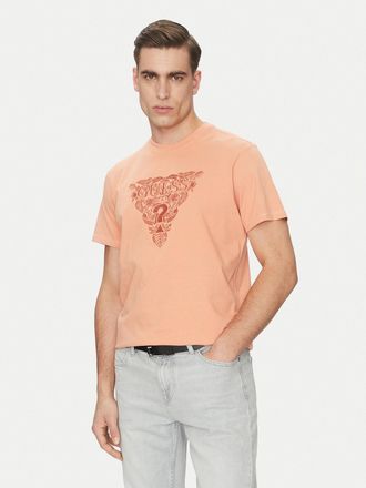 Guess T-Shirt M5GI16 K8FQ4 Orange Regular Fit