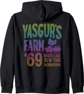 Woodstock Chimes Woodstock The Yasgurs 69 Kapuzenjacke