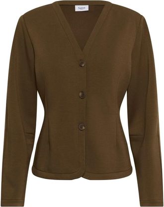 Saint Tropez Jacken - - Knitwear - Damen - Gr&uuml;n - XS