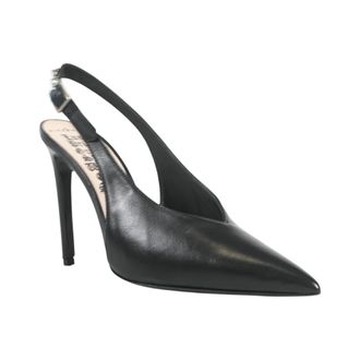 John Richmond Pointed Slingback Pump - - Shoes - Damen - Schwarzk - 40 EU