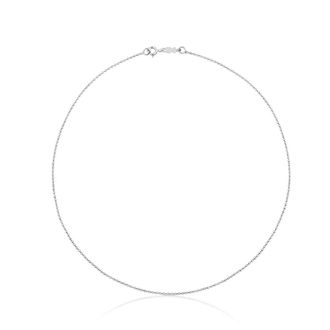 Tous Damen Sterling Silber Halsband mit Kugeln 1,4 mm, 40 cm lang, klassisch und zeitlos, Sammlerkette
