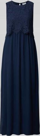 Vila Abendkleid mit Spitze und Rundhalsausschnitt Modell MILINA LACE