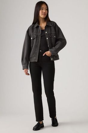 Levi's Wedgie Straight Jeans - Damen - Schwarz / Schwarz