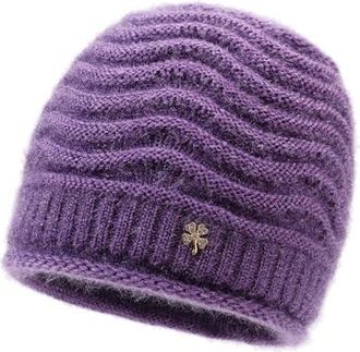 Generic Bonnet Femme Hiver Bonnet Femme Chapeau Femme Hiver Confortable Classique - Chat Mignon Doubl&eacute; Polaire, Oreilles De Chat Adorables, Chaud pour Enfants