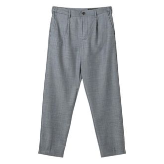 White Sand Luke Wool Pant - - Trousers - Herren - Grau - M