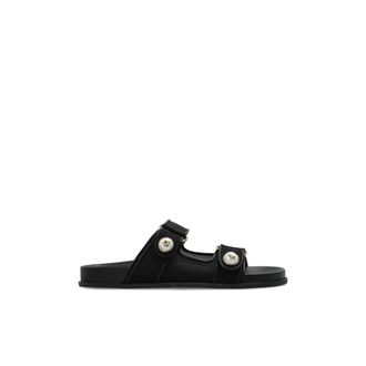 Jimmy Choo London Fayence slides - - Shoes - Damen - Schwarzk - 41 EU