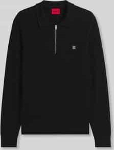 HUGO BOSS Regular Fit Poloshirt aus Viskose-Mix Modell Sastaron