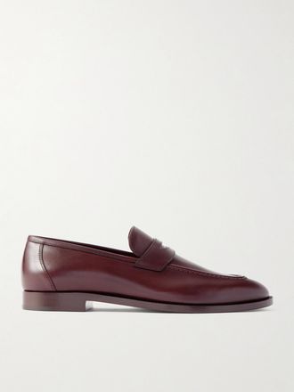 Loro Piana Mocassins En Cuir Sergio - Marron