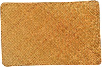 DOITOOL Gewebtes Tischset F&uuml;r Zuhause Platzdeckchen Als Schutzuntersetzer K&uuml;chen-platzset in Hellorange F&uuml;r Teller Und Tassen