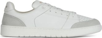 Balmain Homme, Chaussures, Blanc, Taille: 44 EU Calfskin Leather Baskets