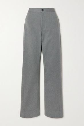 Jil Sander Hose Mit Geradem Bein Aus Baumwoll-twill - Gr&uuml;n
