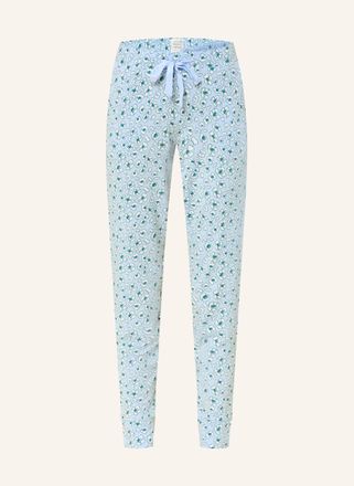 Schiesser Schlafhose Mix+Relax blau