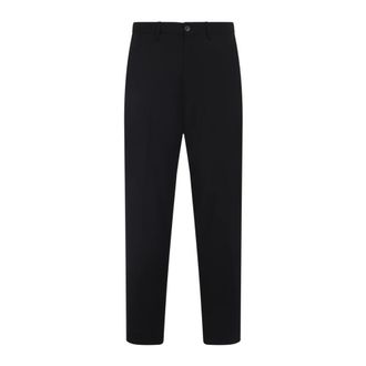 Our Legacy Schwarze Woll-Chino-Hose - - Trousers - Herren - Schwarzk - XL