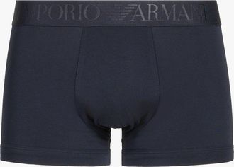 Emporio Armani Boxer uni en coton m&eacute;lang&eacute;