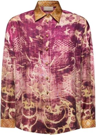 Pierre-Louis Mascia Femme, Blouses et Chemises, Multicolore, Taille: 36 FR Aloe Longsleeve Shirt