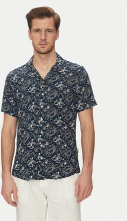 Blend Hemd 20718227 Dunkelblau Regular Fit