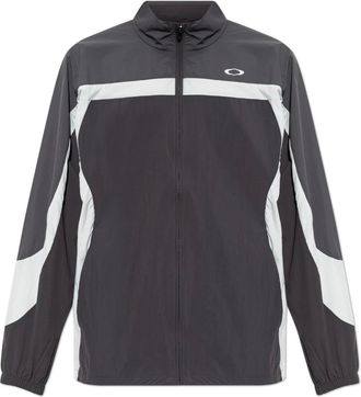 Oakley Homme, Sport, Gris, Taille: XL New Retro Wind Jacket 3.0