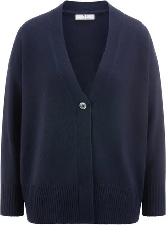 Peter Hahn Strickjacke Peter Hahn blau