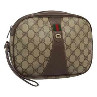 Gucci Pre-owned Leder clutches - - Pre-owned - Damen - Beige - ONE SIZE