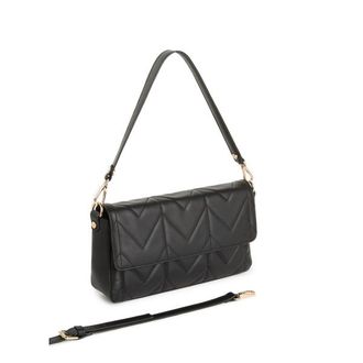 Saison 1865 Carlos Umhängetasche in Mattleder - Schwarz