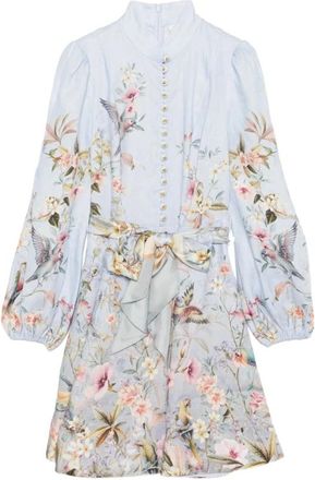 Zimmermann Femme, Robes, Multicolore, Taille: 40 FR Rebellion Button Mini Dress