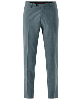 CG - Club of Gents Festliche Anzughose aus einem Schurwoll-Stretch-Mix, Slim Fit in