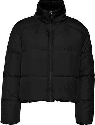 Vero Moda Vmklea Veste Courte Jacket, Noir, XL Femme