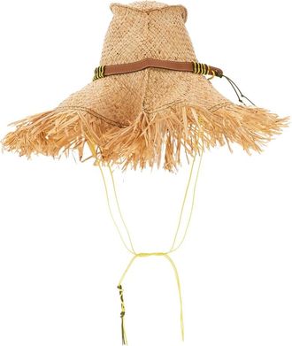 Cuba Lab Femme, Accessoires, Beige, Taille: 42 FR Chapeau en raphia