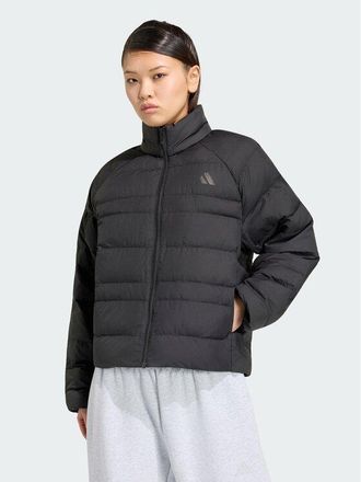 adidas Winterjacke Essentials Packable KF2715 Schwarz Loose Fit