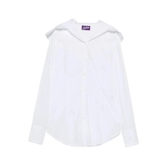 Jean Paul Gaultier Hemd mit Kapuze - - Blouses & Shirts - Damen - Wei&szlig; - XS