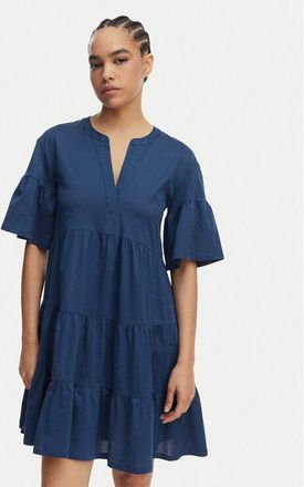 Max Mara Kleid f&uuml;r den Alltag Saggina 2615621042 Blau Regular Fit