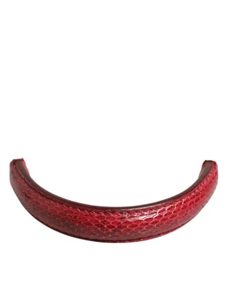 Dolce & Gabbana Red Small Ayers Leather Bag Handle Women Shoulder Strap Accessory