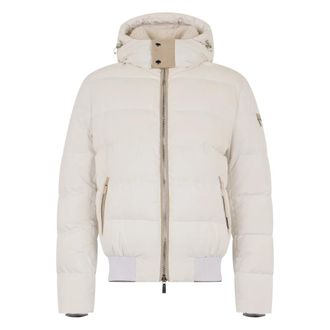 Moorer Wright Puffer Jacket - - Jackets - Herren - Wei&szlig; - XL