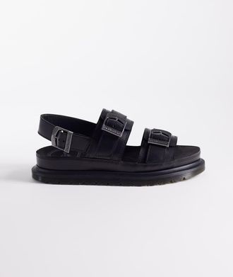 Dr. Martens Dr. Martens - San - Sandales &agrave; double bride - Noir