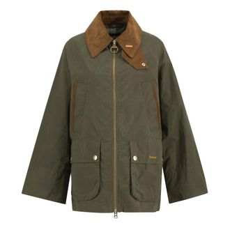 Barbour Femme, Vestes, Vert, Taille: 42 FR Icons Bedale Showerproof Jacket