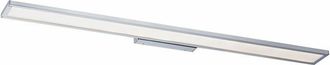 Licht-Erlebnisse Led Wandspot Bad Metall in Chrom Schirm blendarm IP44