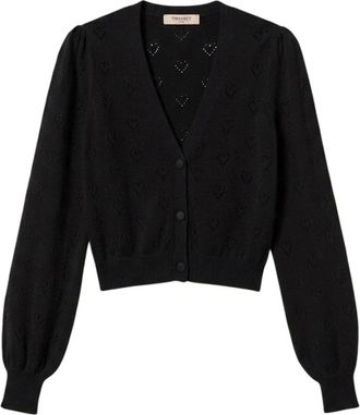 Twinset Damen, Strickwaren, Schwarzk, XSGr&ouml;&szlig;e