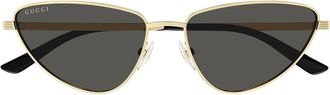 Gucci Gg1879S Cat-eye Sonnenbrille - - Accessories - unisex - Gelb - 57 MM