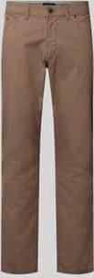 Christian Berg Straight Fit Hose mit Strukturmuster
