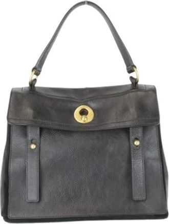 Saint Laurent Sac &agrave; main vintage doccasion - Femme - Pre-owned - Noir - Taille: ONE Size