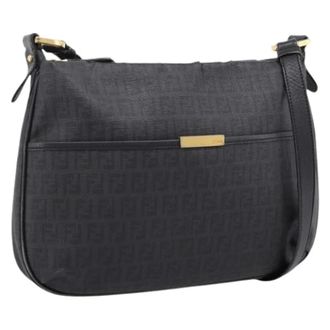Fendi Pre-owned Zucchino Schultertasche - - Pre-owned - Damen - Schwarzk - ONE SIZE