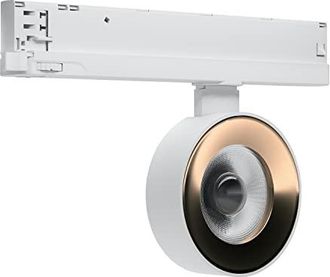 Ledvance 3-Phasen-Stromschienen-Strahler mit in der Schiene integriertem Vorschaltsgerät | energiesparend, 28W, warm weiß, made in Germany, A.Winkel 36°, Gehäu